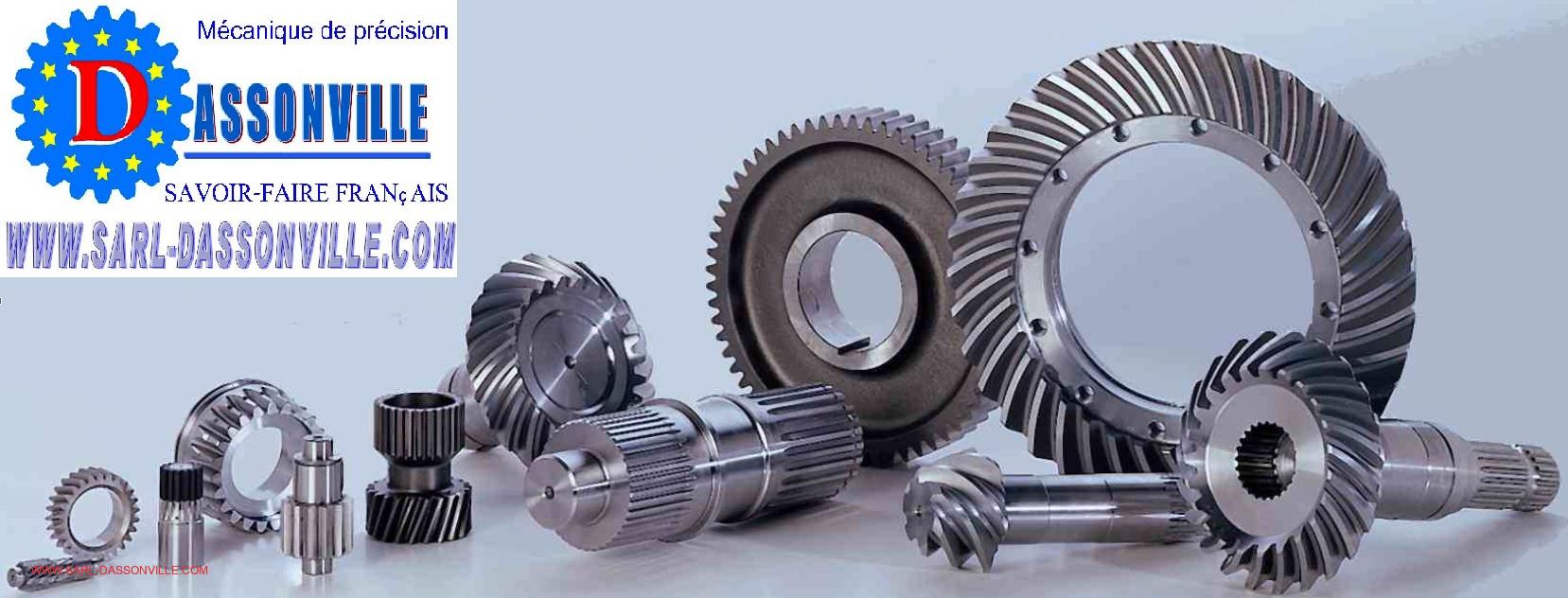 Corrections du profil d'une denture d'engrenages - Sarl Dassonville